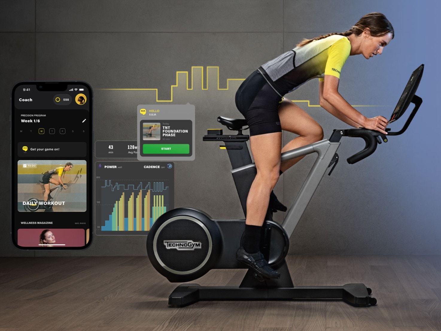 TECHNOGYM RIDE - Pedan